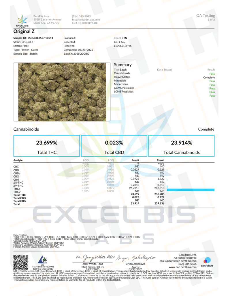 Original Z THCA Flowers – Boutique - Zkittles Strain Indica